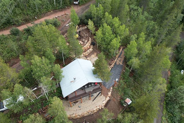 Rock Wall & Grading Services | Black Pine Landscaping